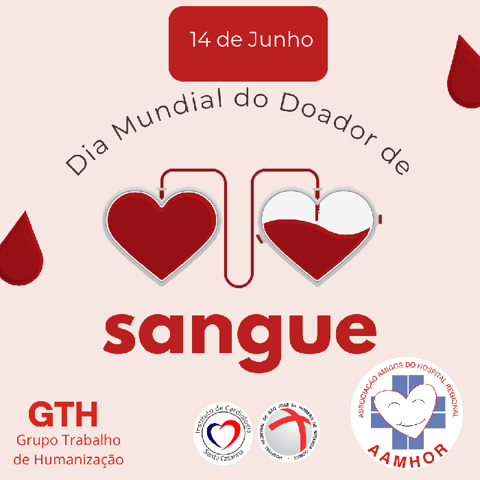 Dia Mundial do Doador de Sangue :: aamhor.com.br